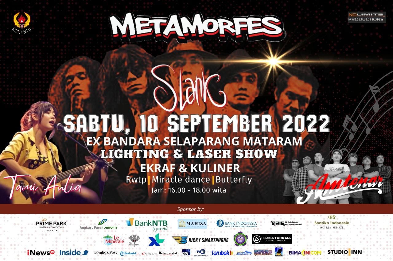 Konser Slank Road to PON 2028 di Mataram Dihiasi Laser Show Spektakuler ...